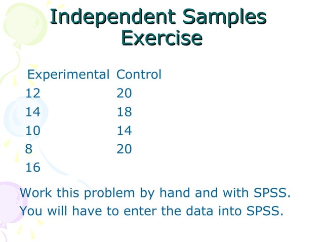 T test statistics | PPT
