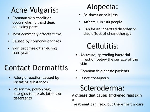 The Integumentary System | PPTX | Skin and Dermatology | Diseases and ...
