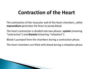 The structure and Function of the Heart | PPTX