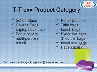 Backpack For Men And Women | PPT