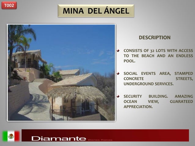 T002 mina del angel oaxaca | PPTX