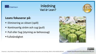 T00b lean grunderna 0 inledning | PPTX