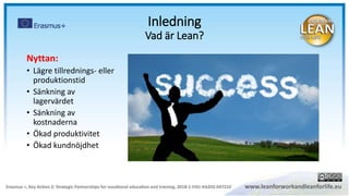 T00b lean grunderna 0 inledning | PPTX