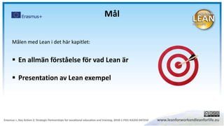 T00b lean grunderna 0 inledning | PPTX