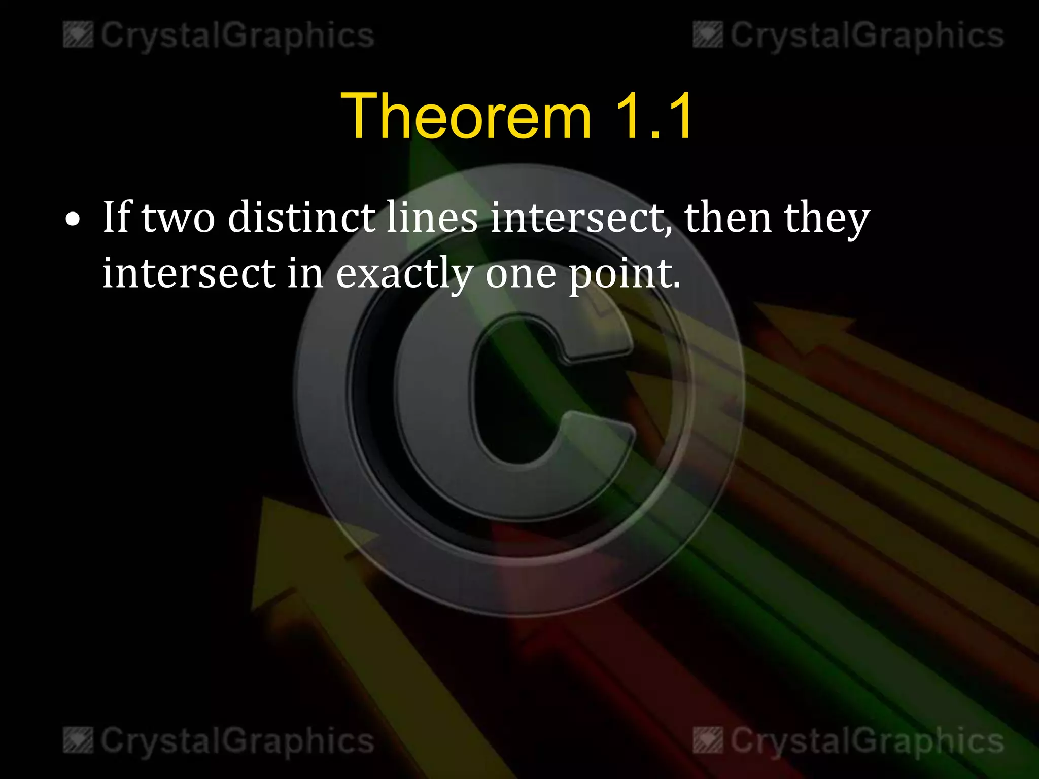 Geometry Proof #1: Theorem 1.1 | PPTX