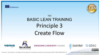 Lean for work and Lean for life - 3 - Continuous flow | PPT