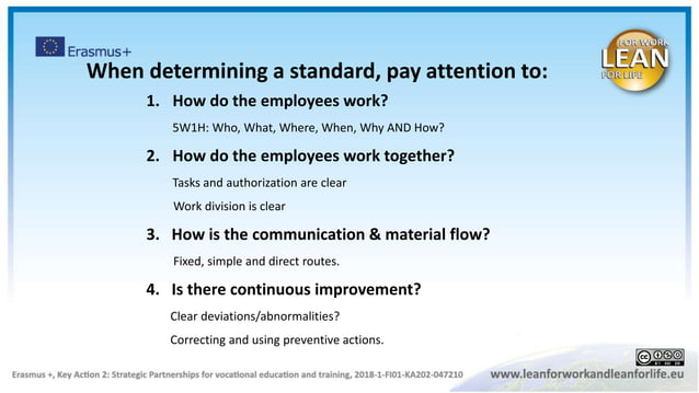 Lean for work and Lean for life - 3 - Continuous flow | PPT