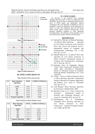 An Efficient Block Matching Algorithm Using Logical Image | PDF