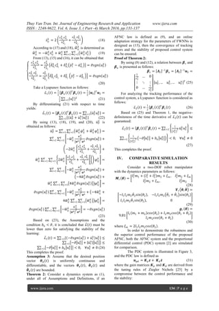 Adaptive Fuzzy-Neural Control Utilizing Sliding Mode Based Learning Algorithm for Robot ...