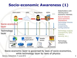 Socio-Economic Aware Design of Future Network Technology (Y ...