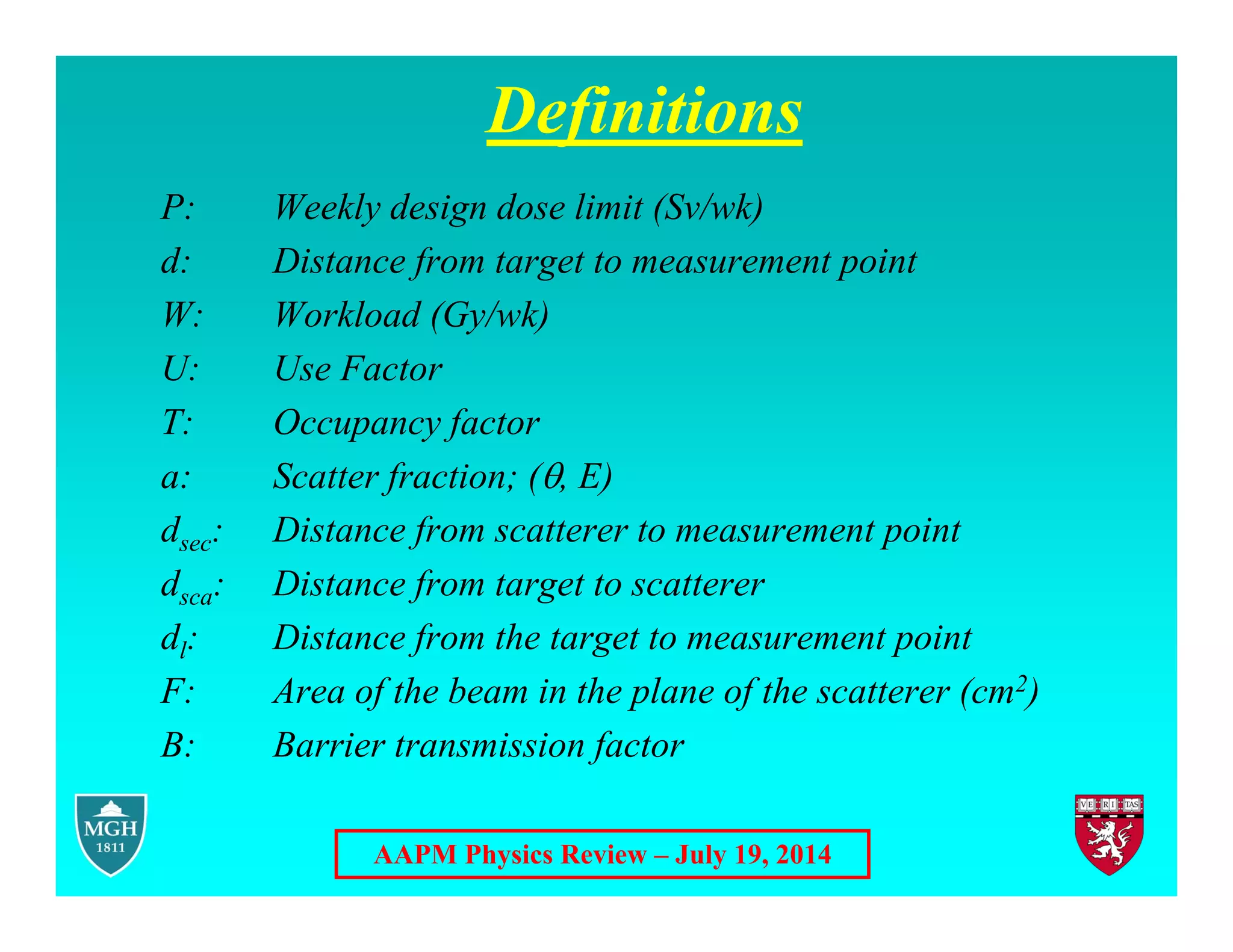 Shielding calculation | PDF