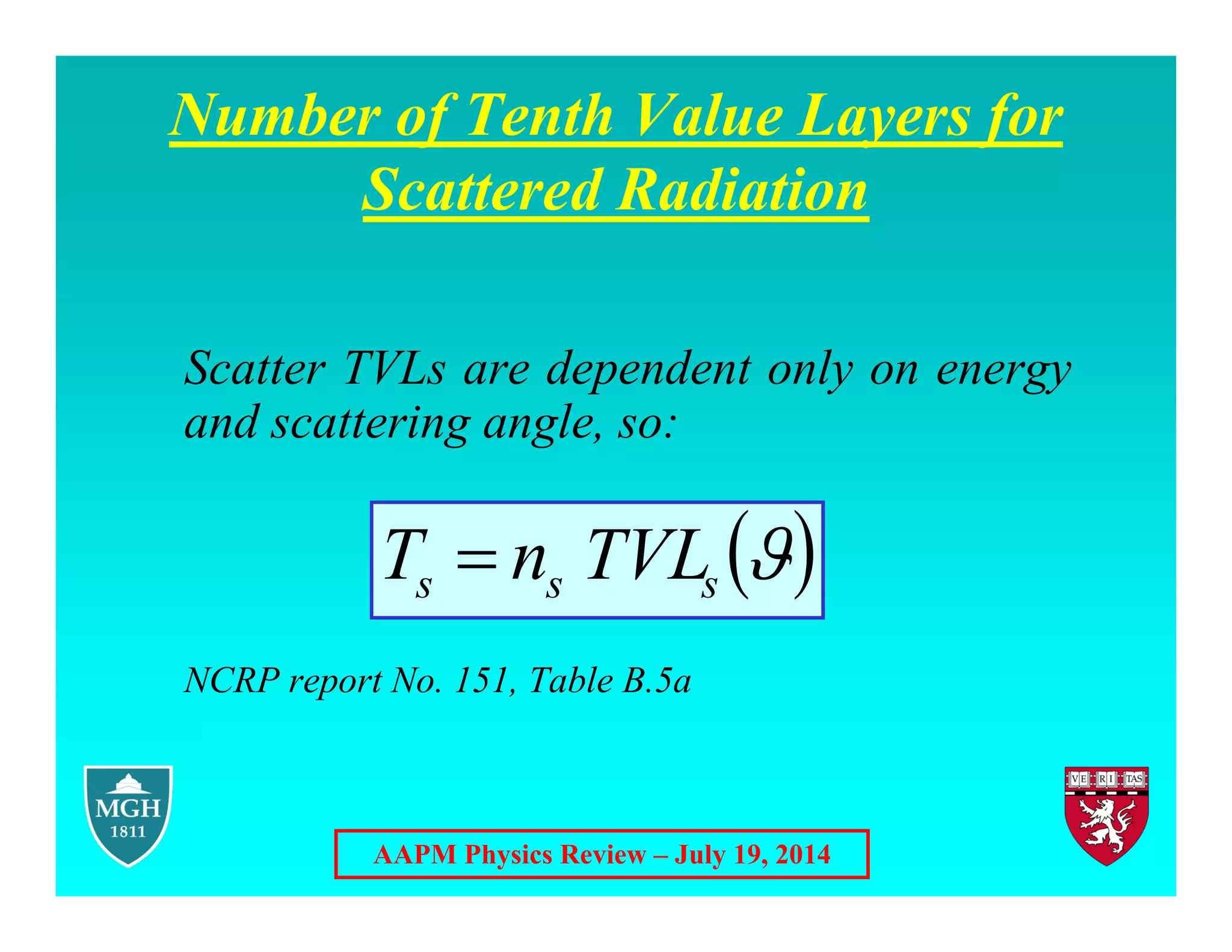 Shielding calculation | PDF