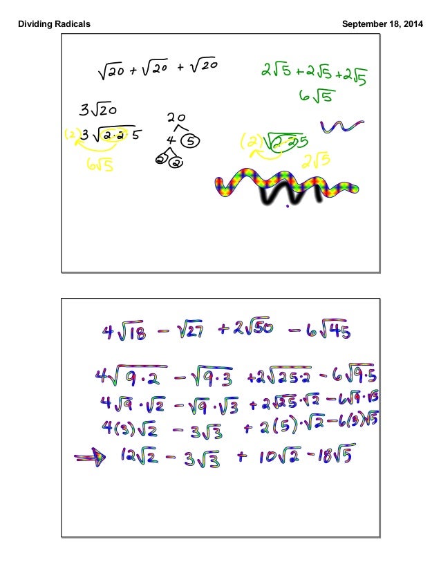 Dividing Radicals dividing-radicals