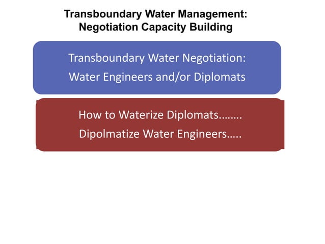 UNESCO Transboundary Water Experience: FRIEND/Nile | PPTX