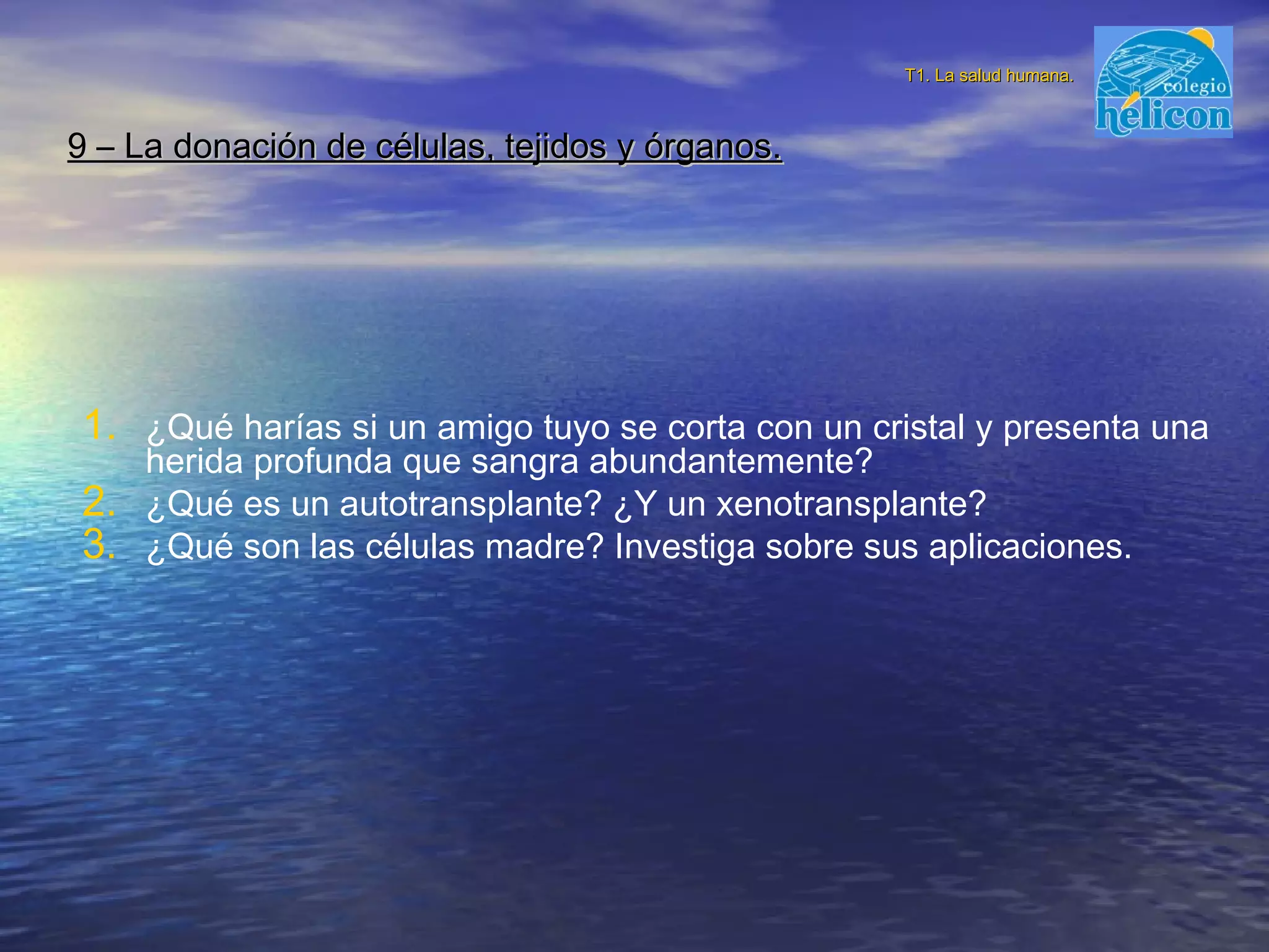 La salud humana | PPT