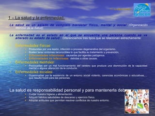 La salud humana | PPT