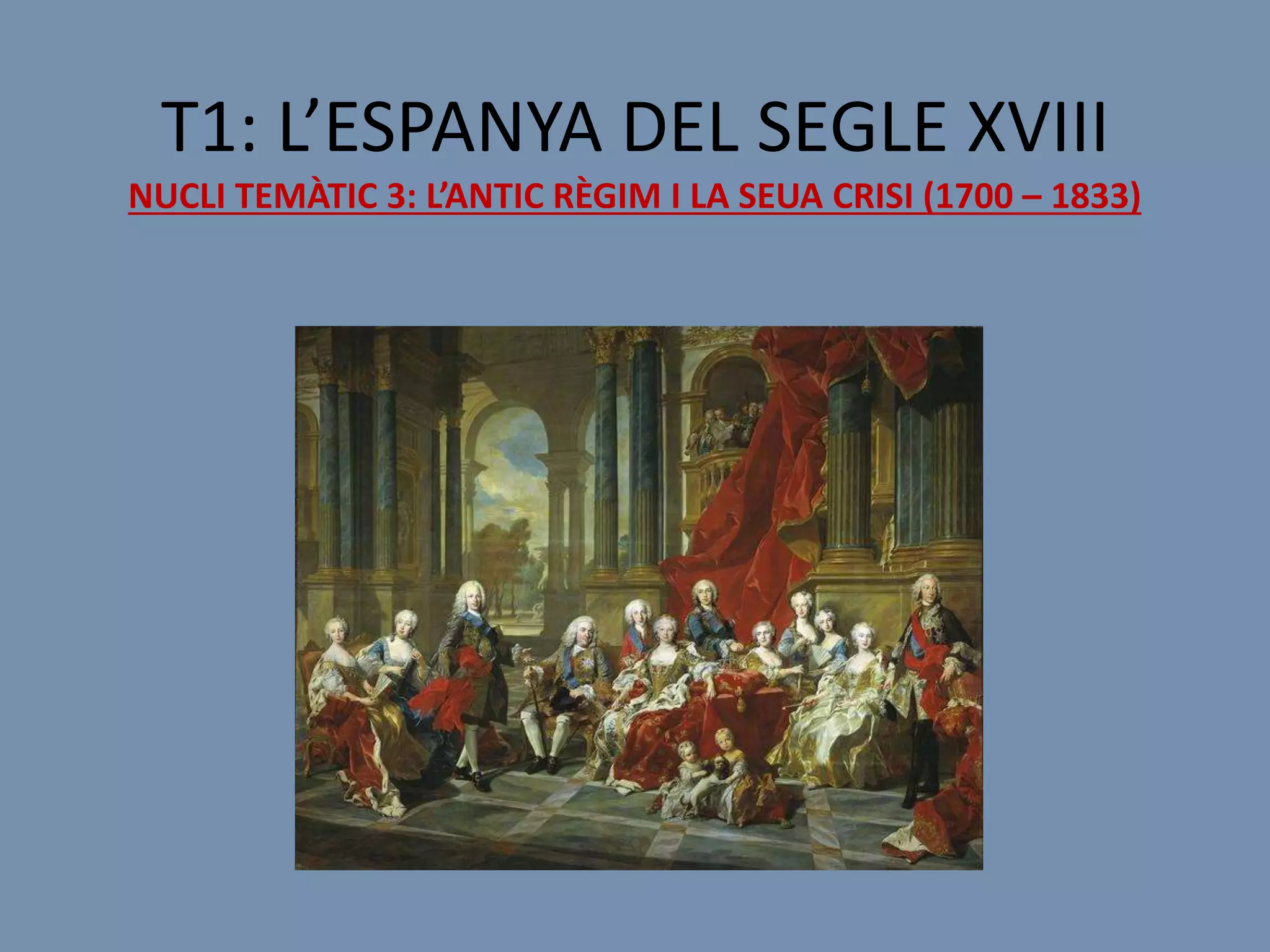 T1 l'espanya del segle xviii | PPTX
