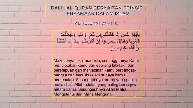 Topik 1 Peranan Al-Quran & As-sunnah (bidang politik) | PPT