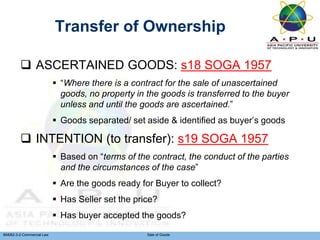 T1 sale of goods | PPTX