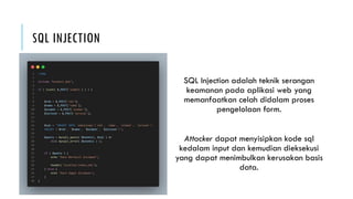 Unsur Keamanan dalam Web | PPT | Free Download