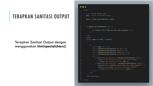 Unsur Keamanan dalam Web | PPT