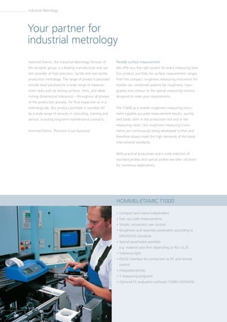 T1000 Roughness Tester "Powerfull" | PDF
