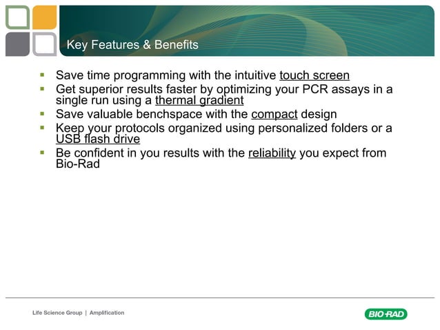 Meet the T100 from Bio-Rad Laboratories | PPT