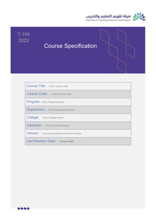 T104 Course Specifications V2022-Eng-revised.docx