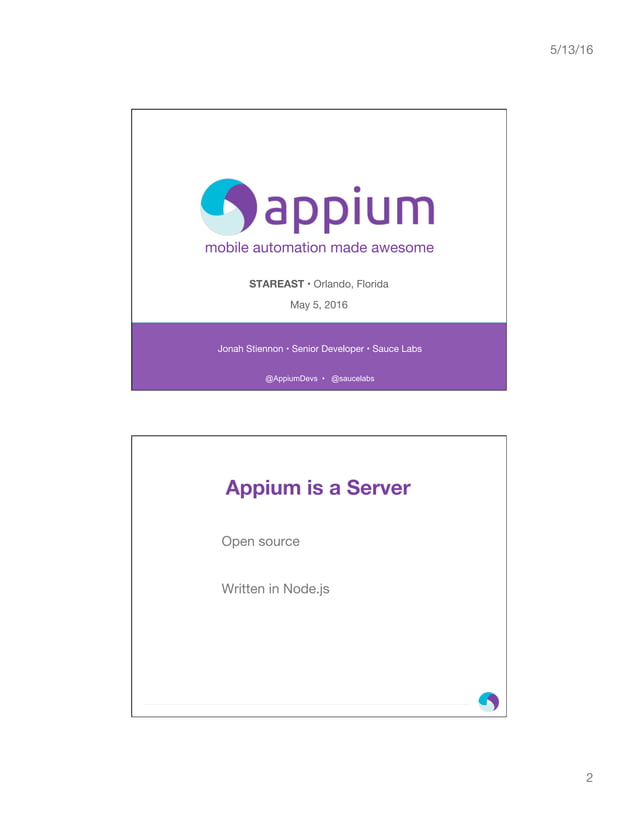 Cross-Platform Mobile Test Automation Using Appium | PDF