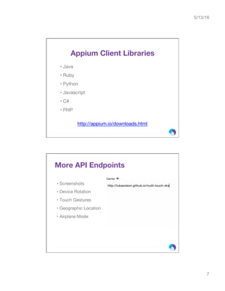 Cross-Platform Mobile Test Automation Using Appium | PDF