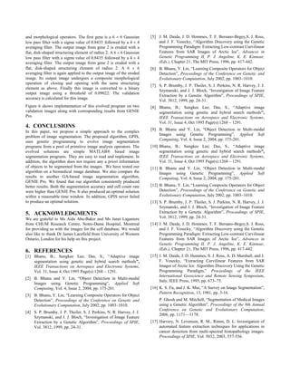 Genetic Programming based Image Segmentation | PDF | Graphics Software | Computer Software and ...