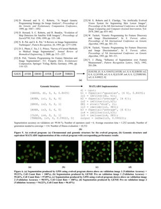 Genetic Programming based Image Segmentation | PDF | Graphics Software | Computer Software and ...