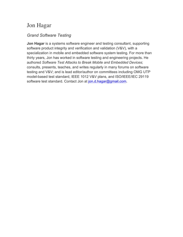 Implement Combinatorial Test Patterns For Better Mobile And Iot Testing Pdf