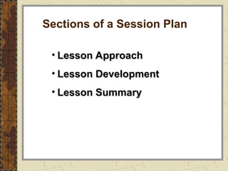 Tips in preparing session plan and Evaluation .ppt