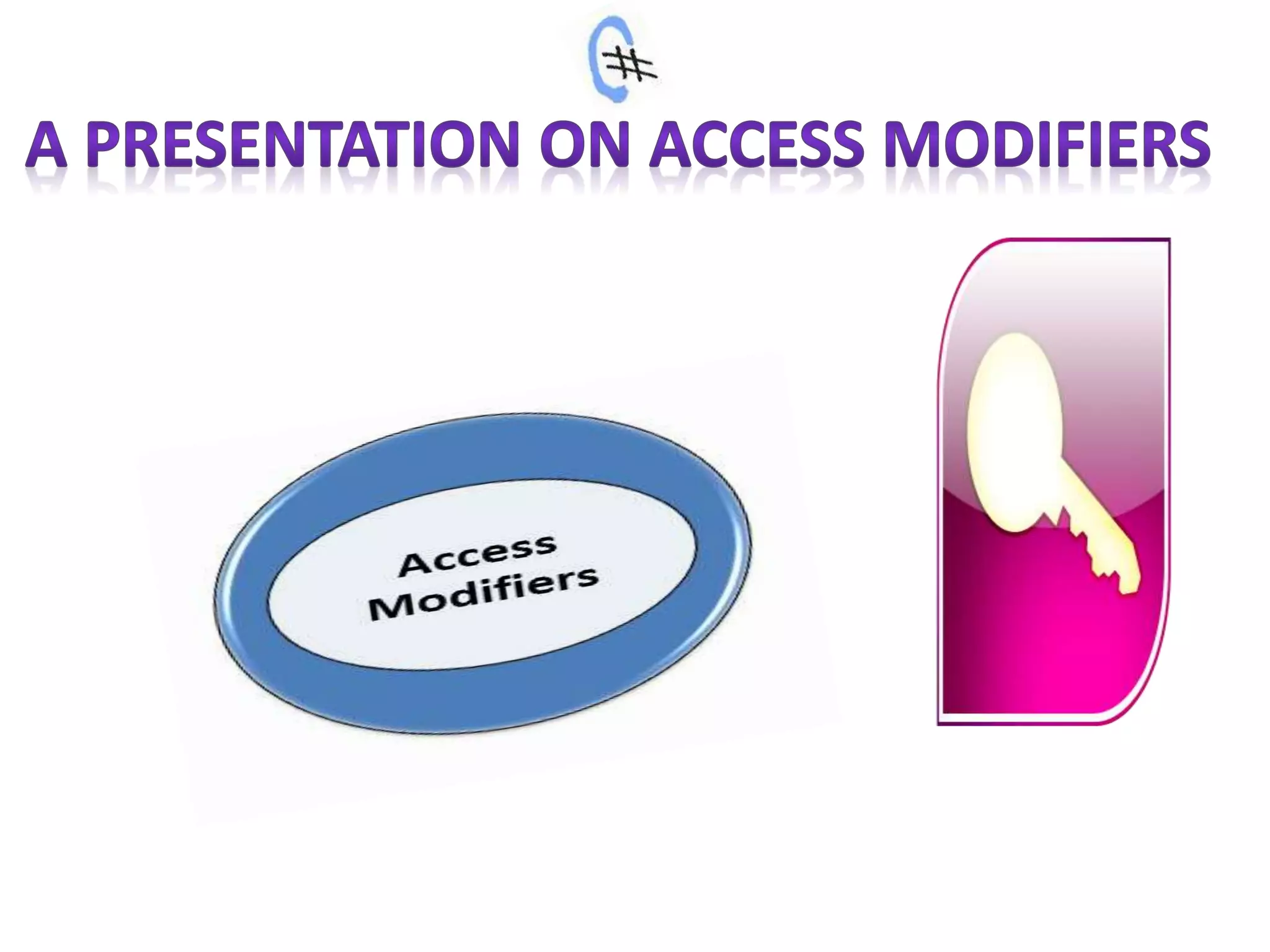 access modifiers | PPT
