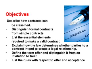 T1, 2021 business law lecture 2 - contracts 1 | PPT