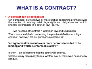 T1, 2021 business law lecture 2 - contracts 1 | PPT