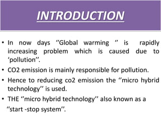 micro-hybrid technology | PPT