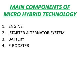 micro-hybrid technology | PPT