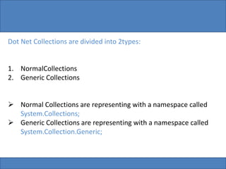collections | PPT