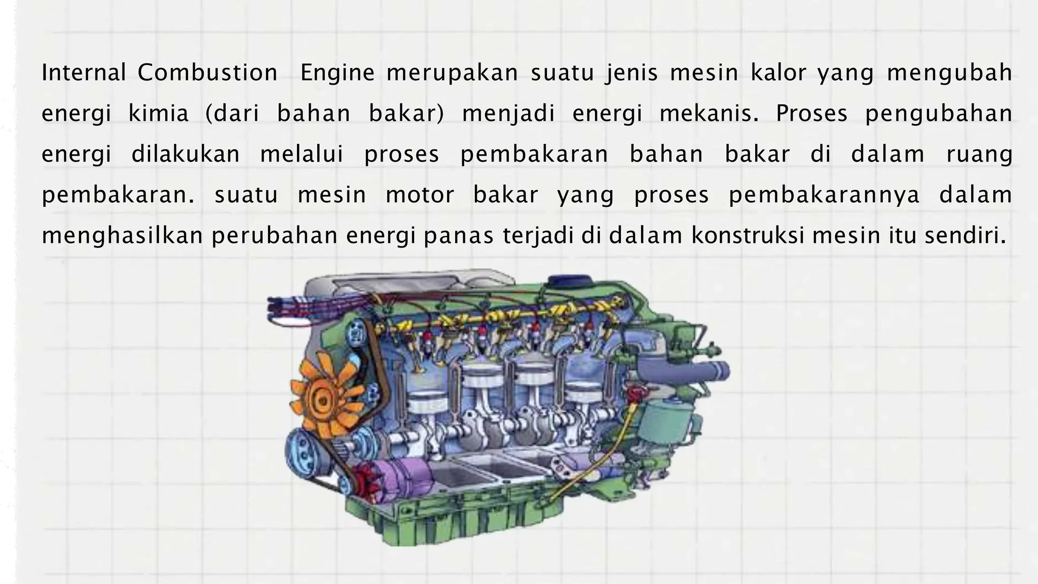 Mesin pembakaran dalam motor bakar motor | PPTX