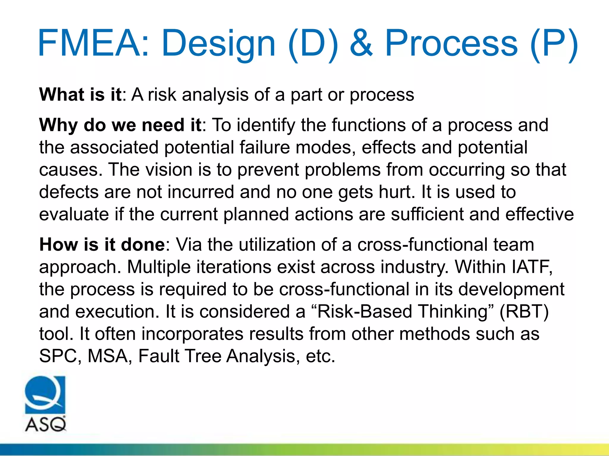 Core tools apqp, ppap, fmea, spc and msa | PDF | Business Accounting ...