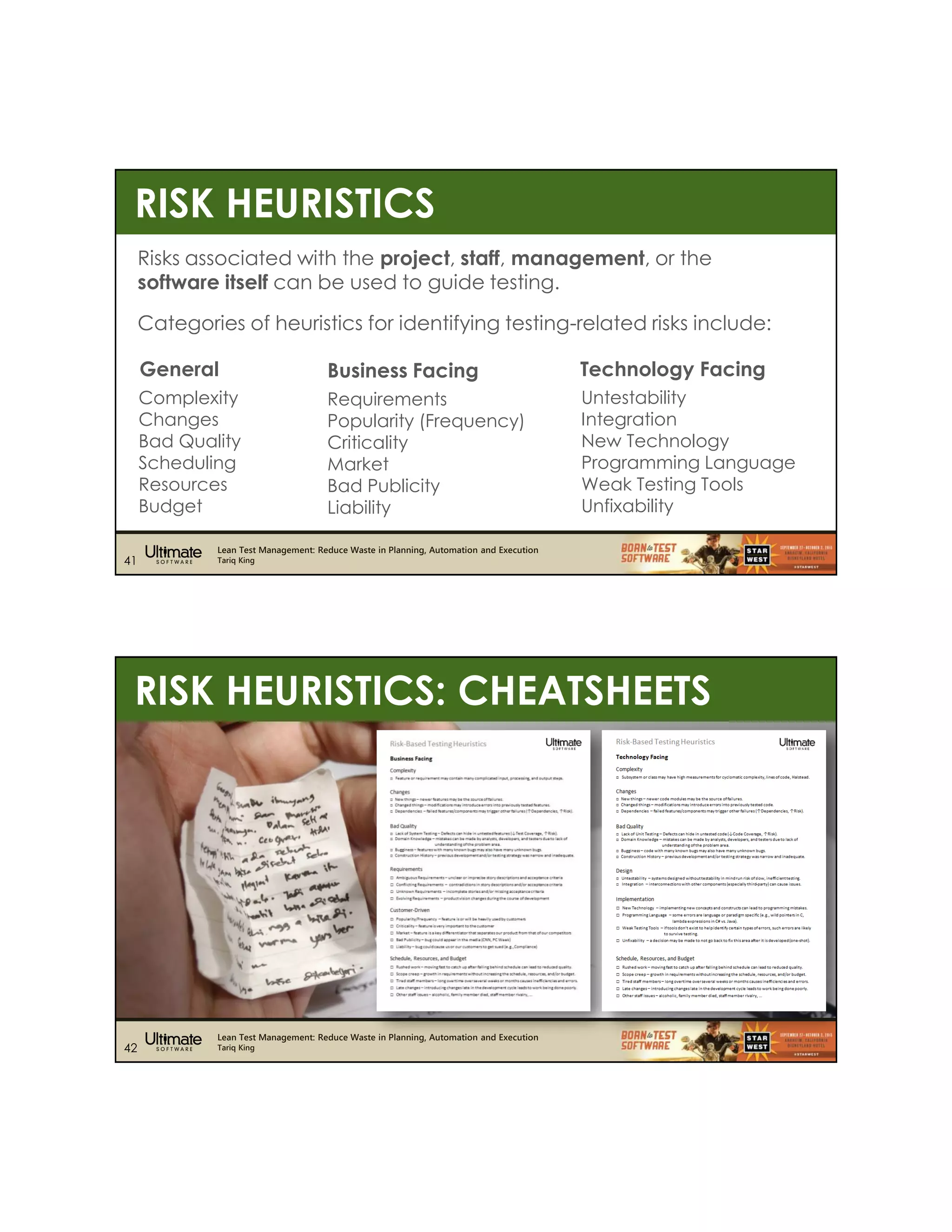 Lean Test Management: Reduce Waste in Planning, Automation, and ...