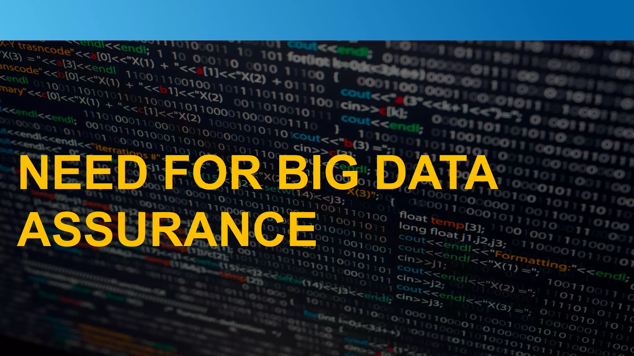 The Four V’s of Big Data Testing: Variety, Volume, Velocity, and ...