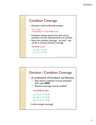 White-box Testing: When Quality Really Matters | PDF