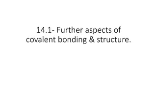 T14 IB Chemistry Structure & Bonding | PDF