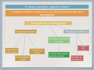 El tiempo geologico y la datación relativa | PPTX