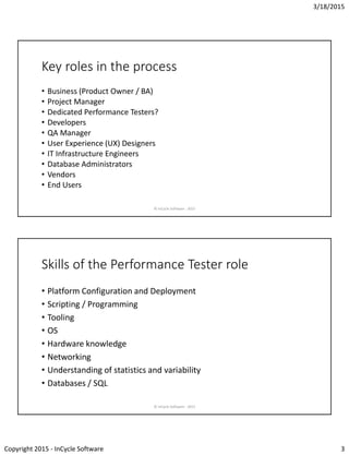 Implement an Enterprise Performance Test Process | PDF
