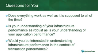 Click to Disk Troubleshooting with AppDynamics and OpsDataStore - AppSphere16 | PDF