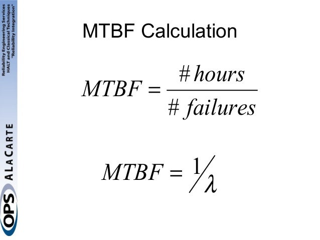 Perils of an Old Metric: MTBF